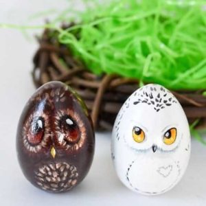 Gorgeous Painted Animal Easter Eggs | 4 UR Break - Family Inspiration ...