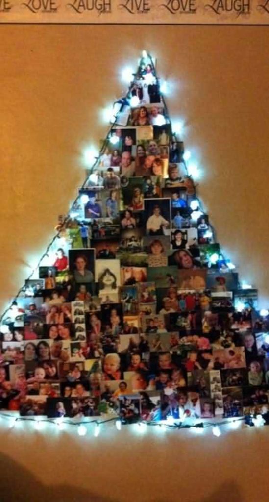 Wall Christmas Tree Decorating Ideas | 4 UR Break - Family Inspiration ...