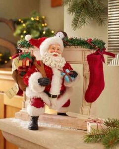 Santa Claus Decorations Indoor | 4 UR Break - Family Inspiration ...